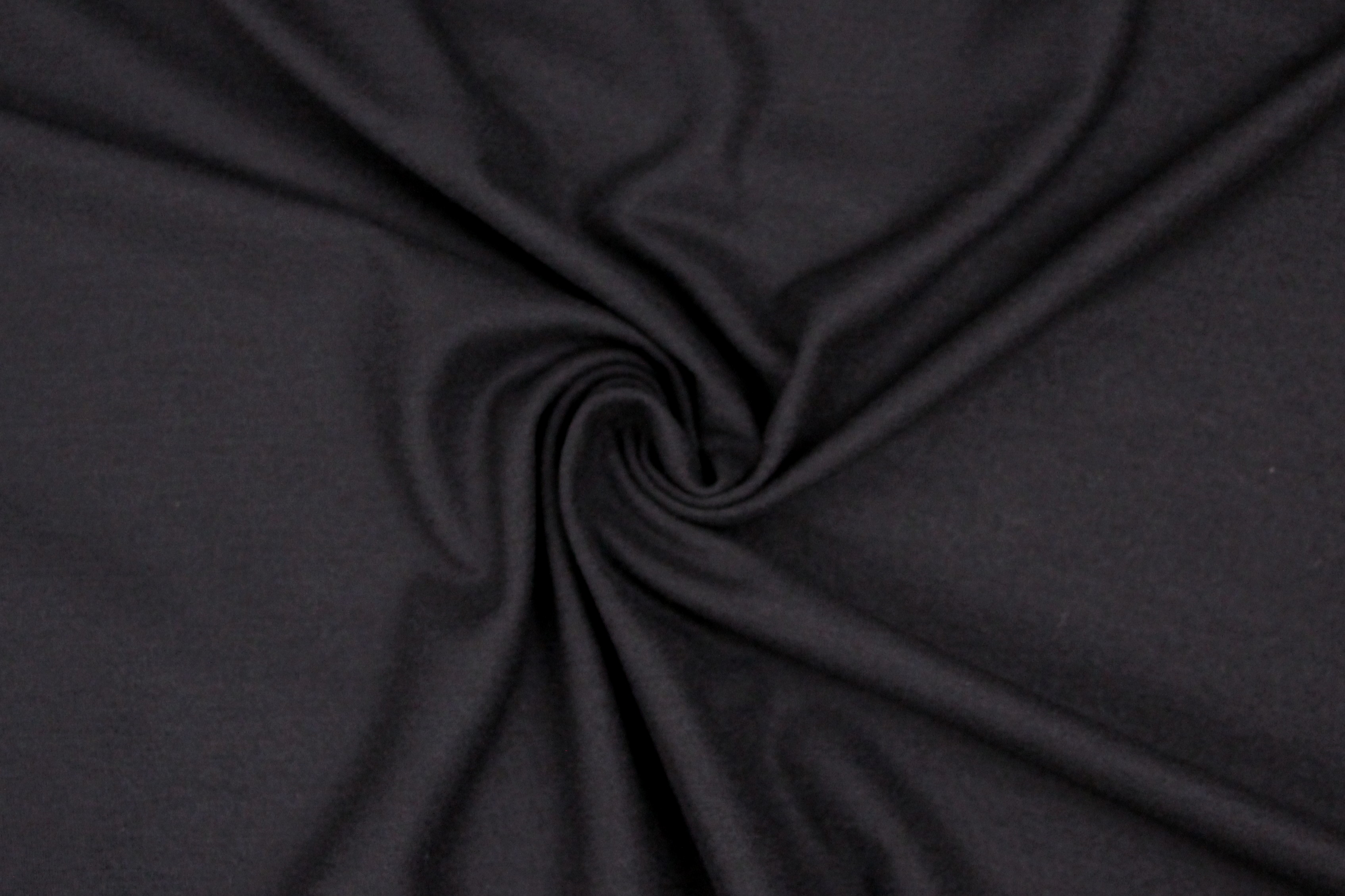 Black Interlock Wool Knit - Backstreet Bargains